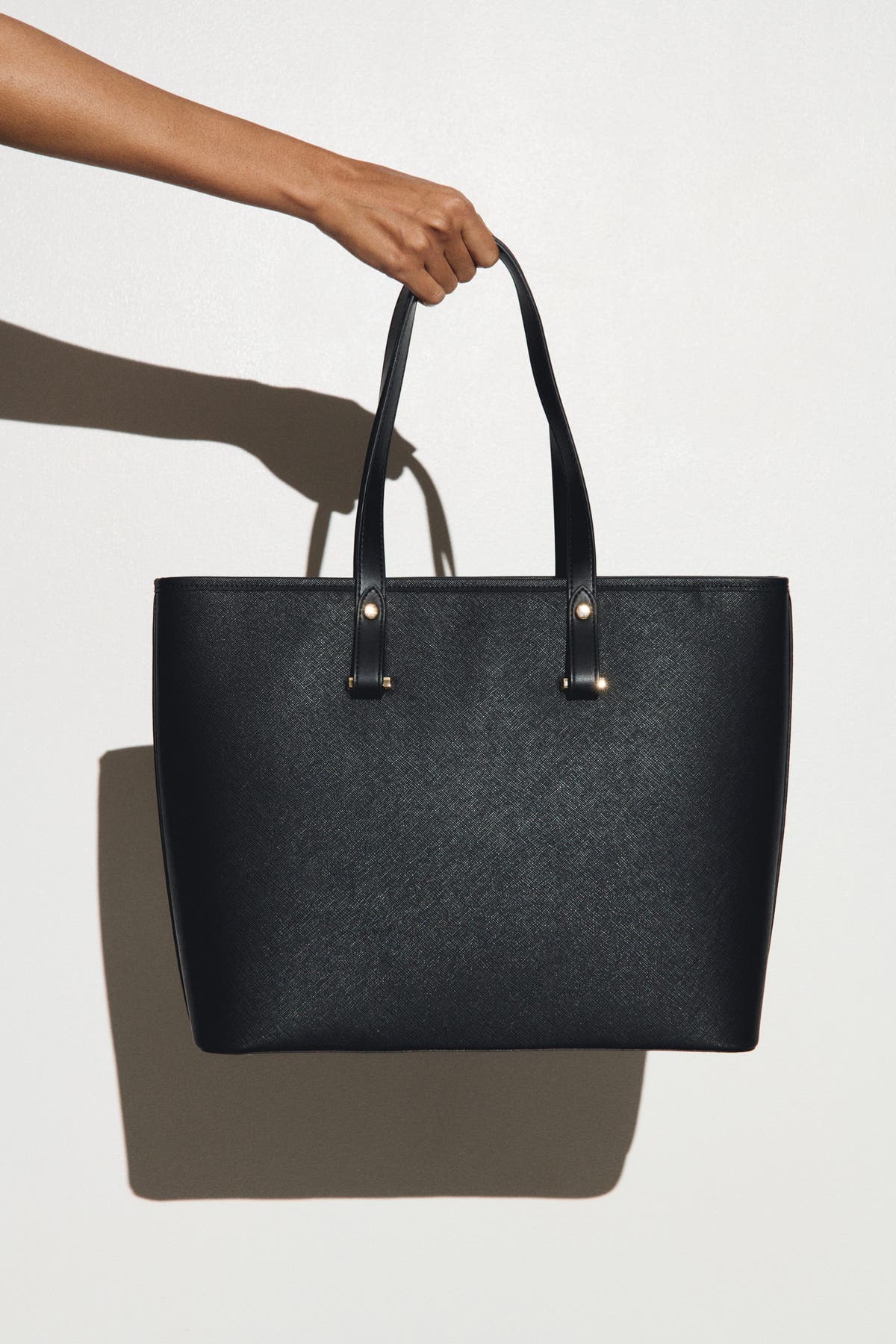 Imitation Leather Shopper | H&M KSA