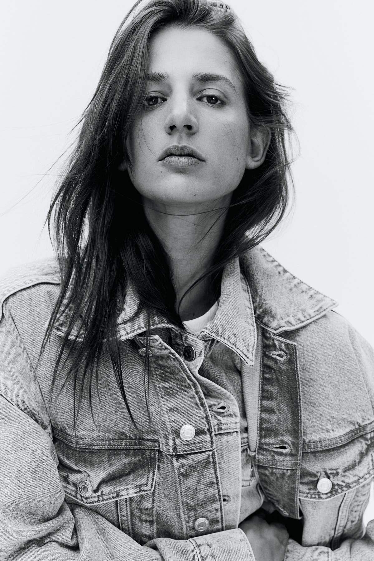 Oversized Denim Jacket | H&M KSA