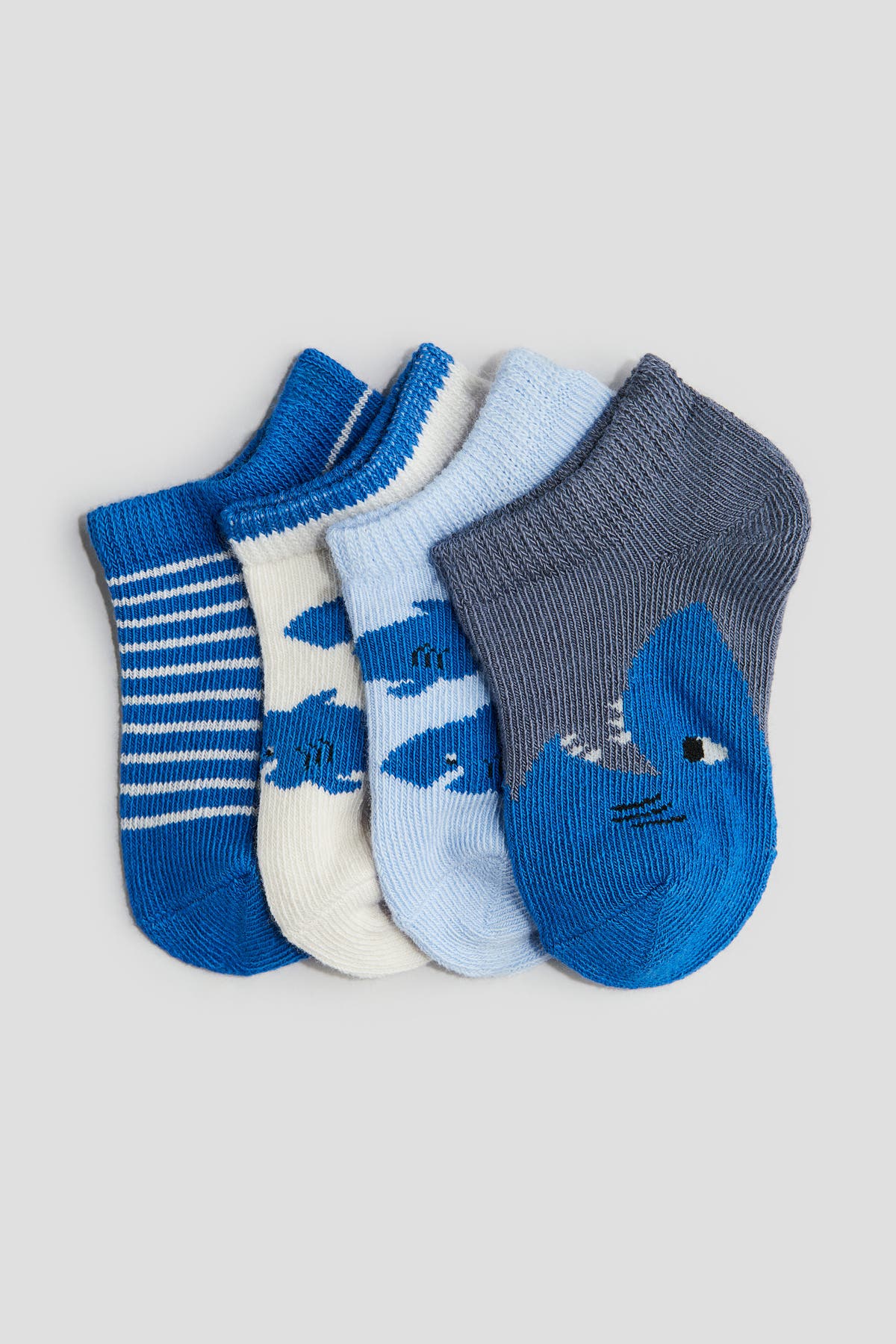 4-pack Shaftless Socks | H&M KSA