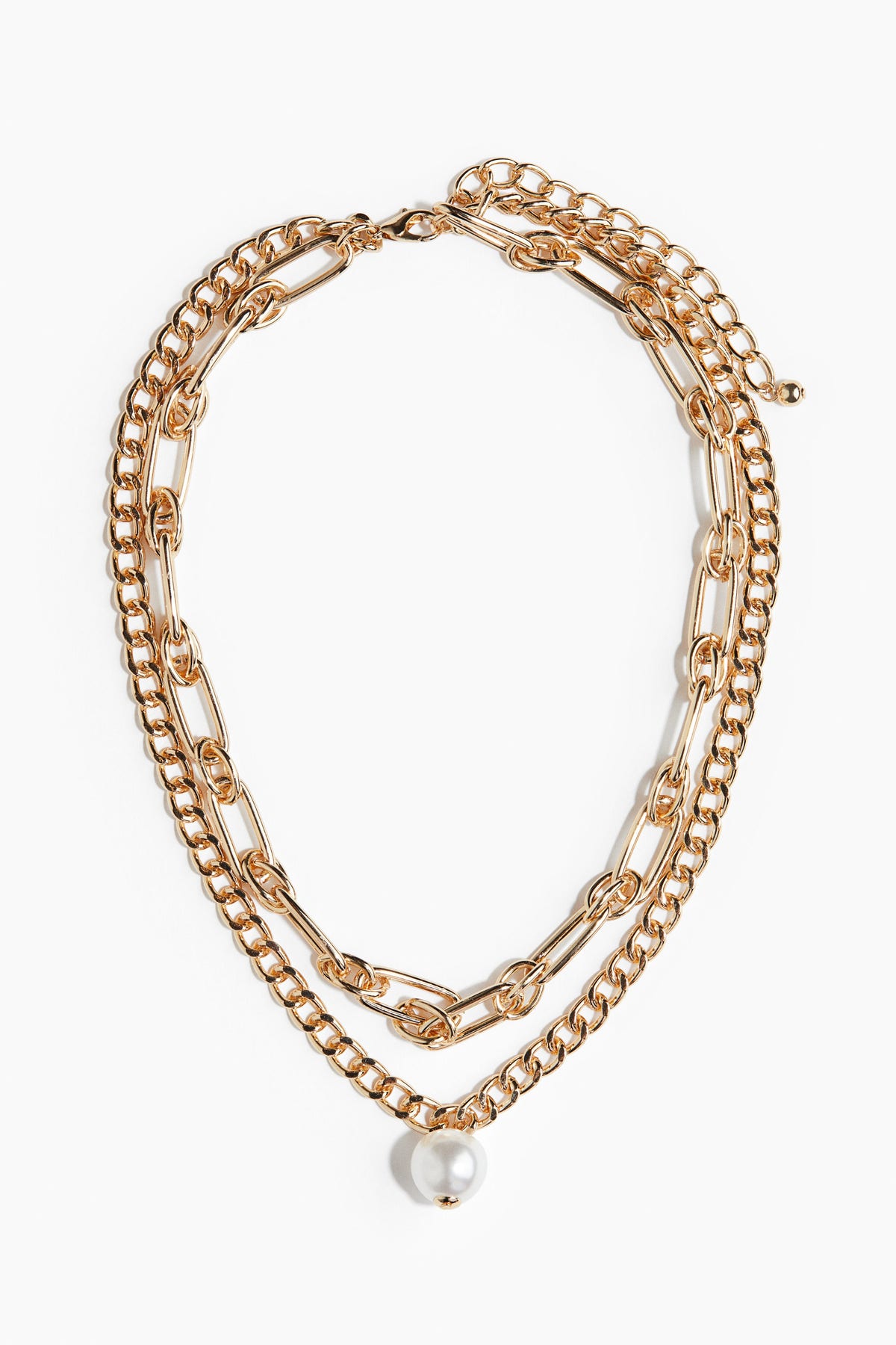 Two-strand Chain Necklace | H&M KSA