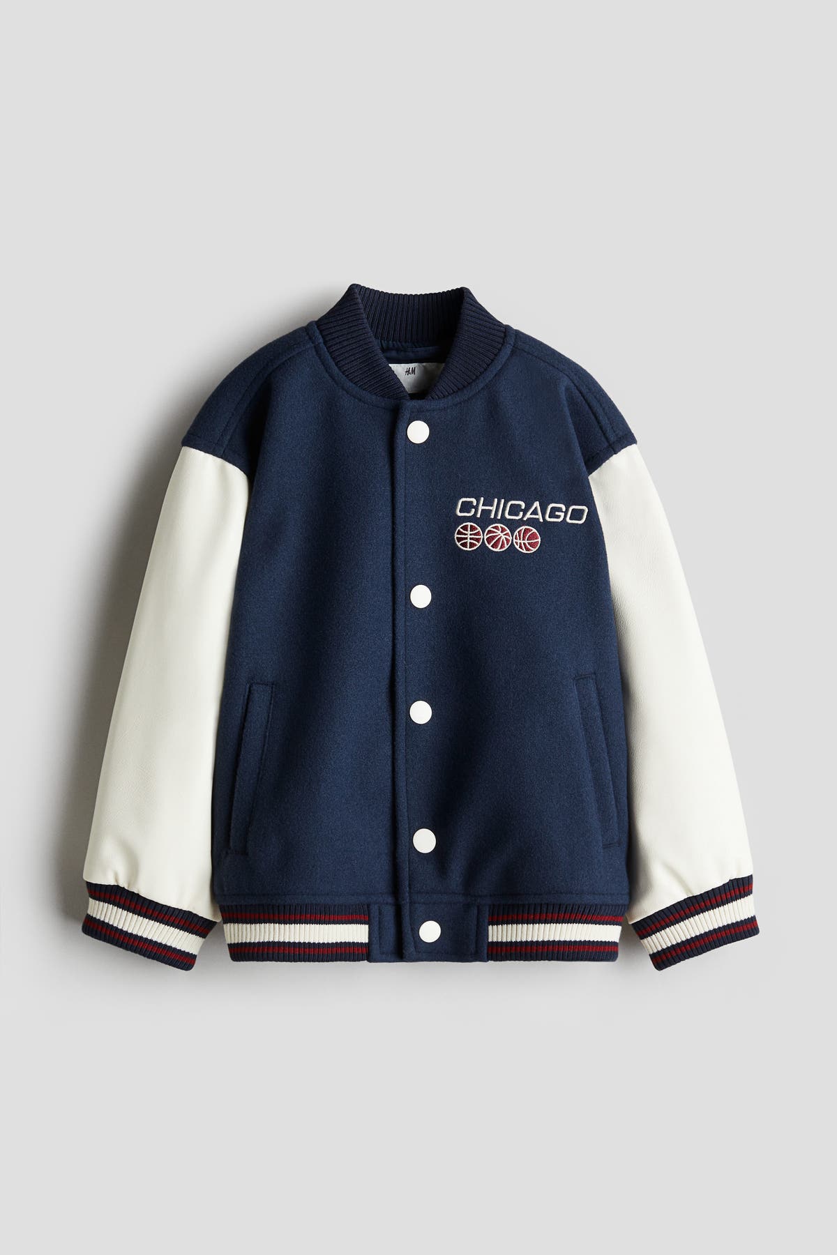 Padded Baseball Jacket | H&M KSA
