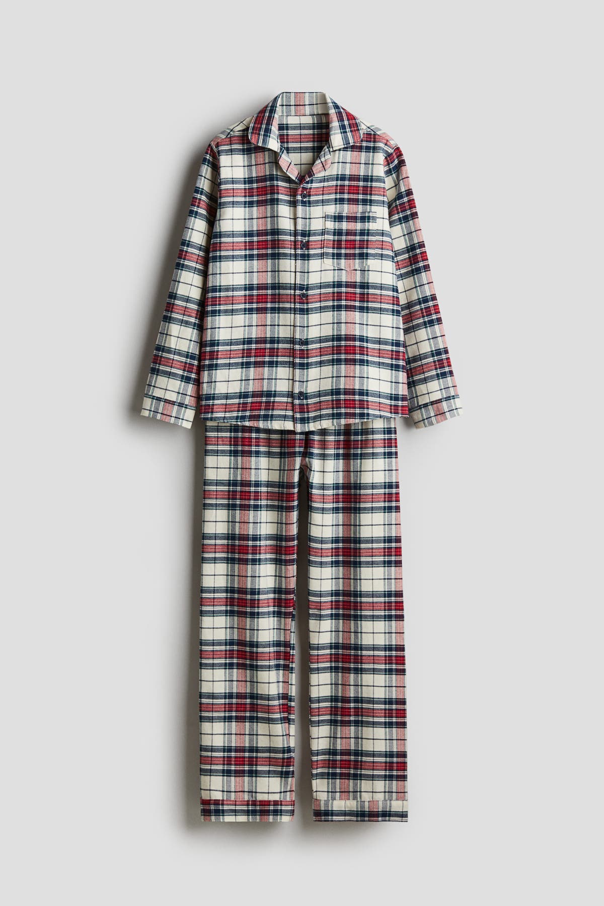 Cotton Flannel Pyjamas | H&M KSA